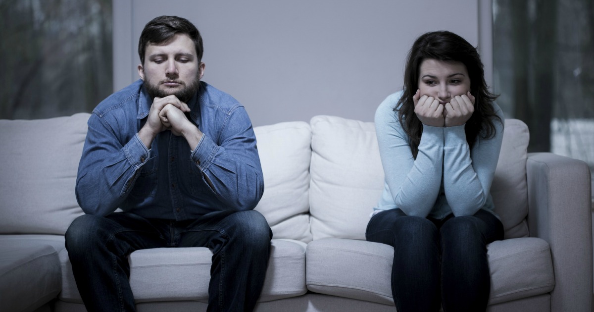 Four signs of marriage ending in divorce.