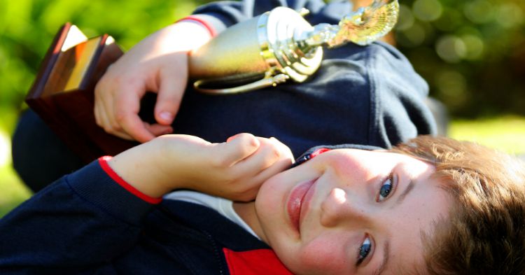 I changed my mind about the everyone gets a trophy culture.